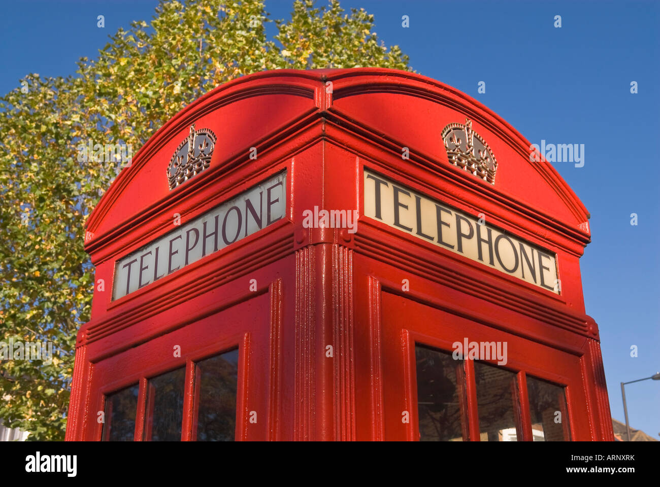 K2 red telephone box hi-res stock photography and images - Alamy