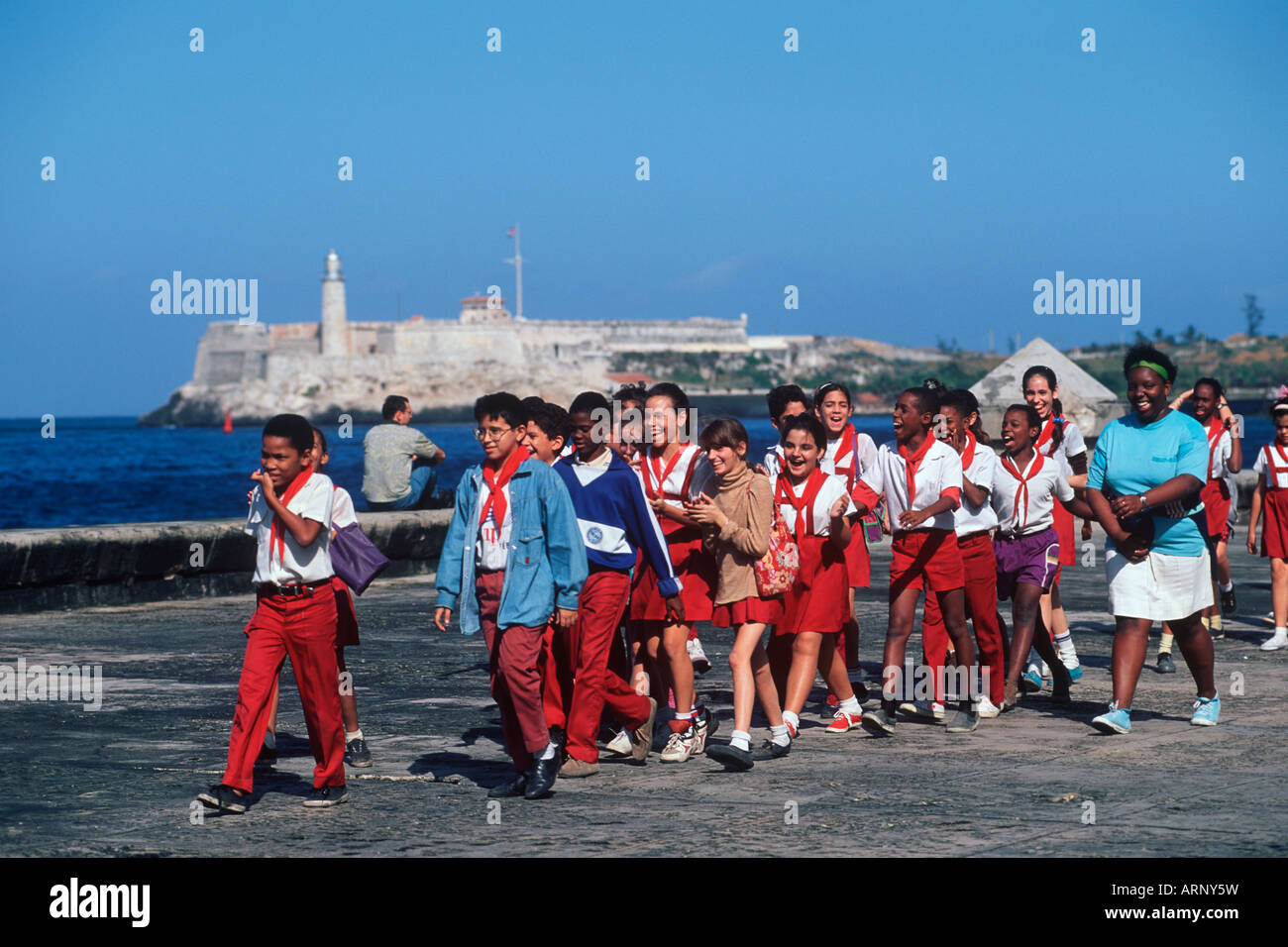 School uniforms cuba hi-res stock photography and images - Alamy