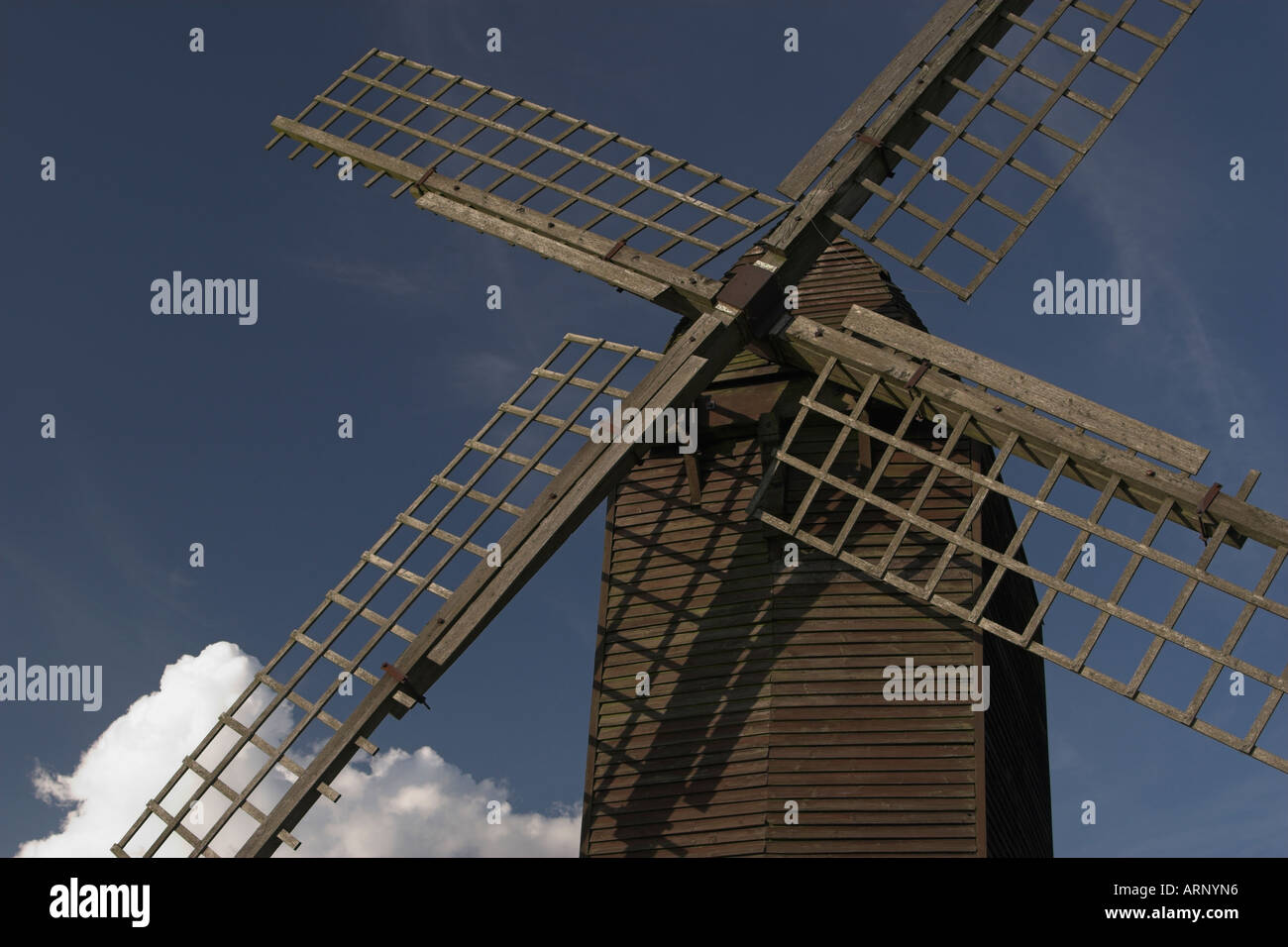 [Brill Windmill], Buckinghamshire, England, UK, traditional wooden ...