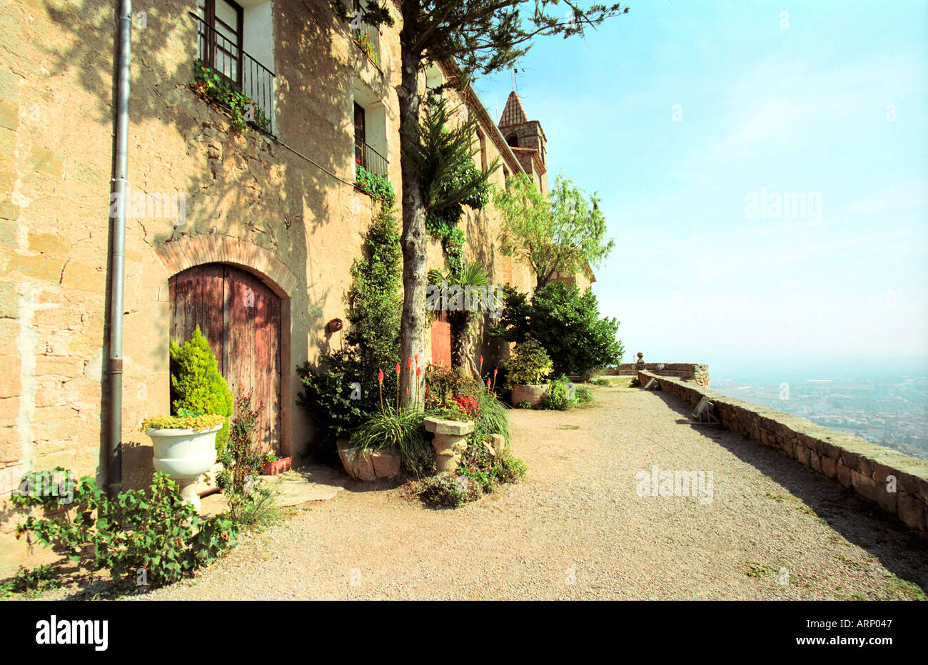 El Castellvell Castle the surroundings of Solsona Catalonia Spain Stock ...