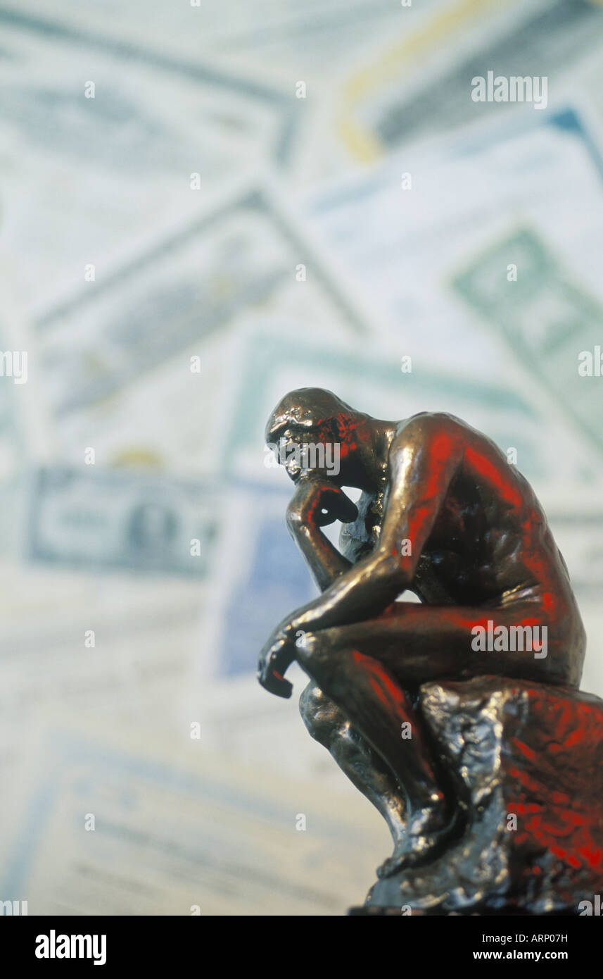 The model thinker hi-res stock photography and images - Alamy