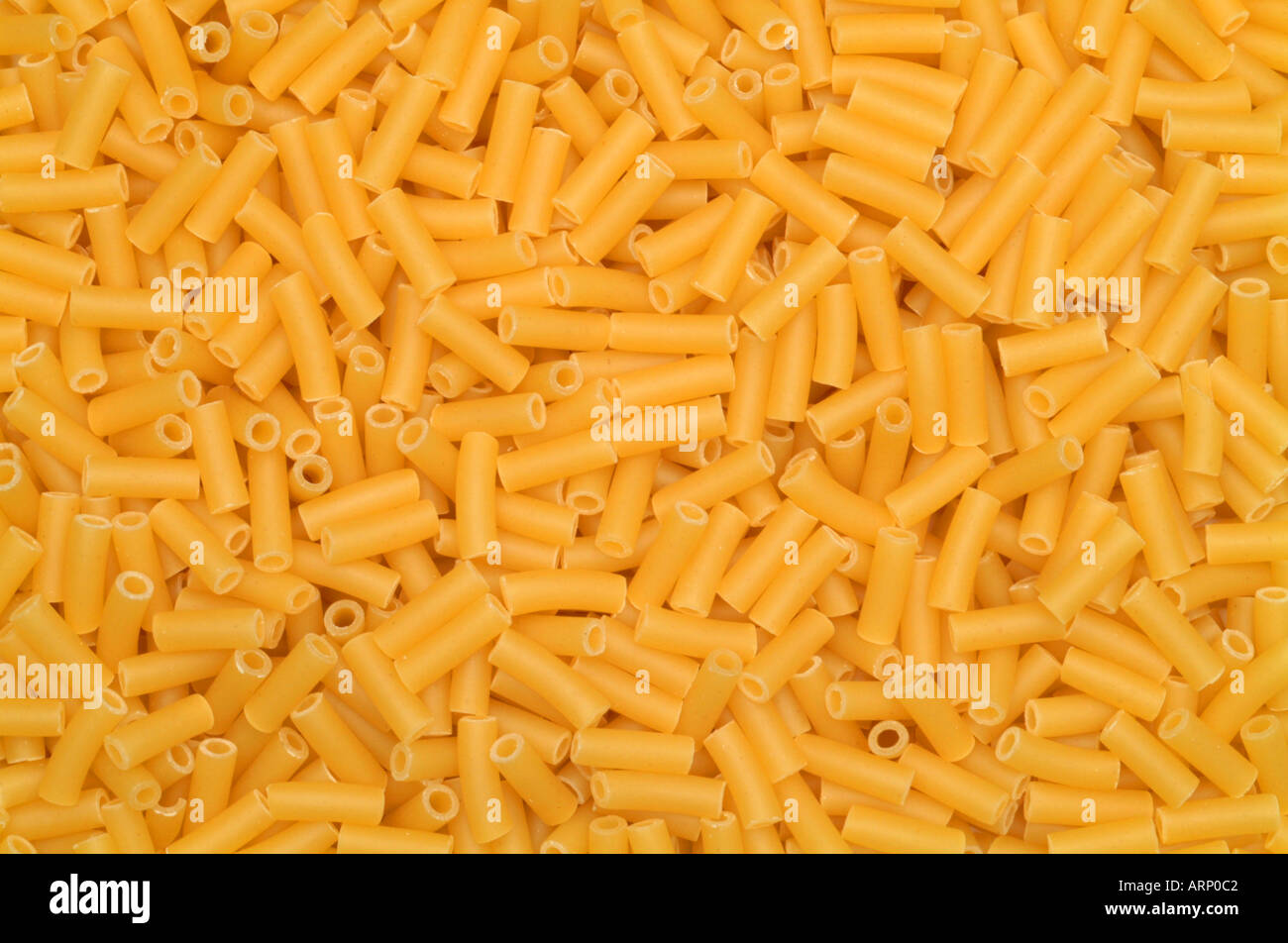short cut Macaroni Italian noodle pasta Italy Stock Photo - Alamy