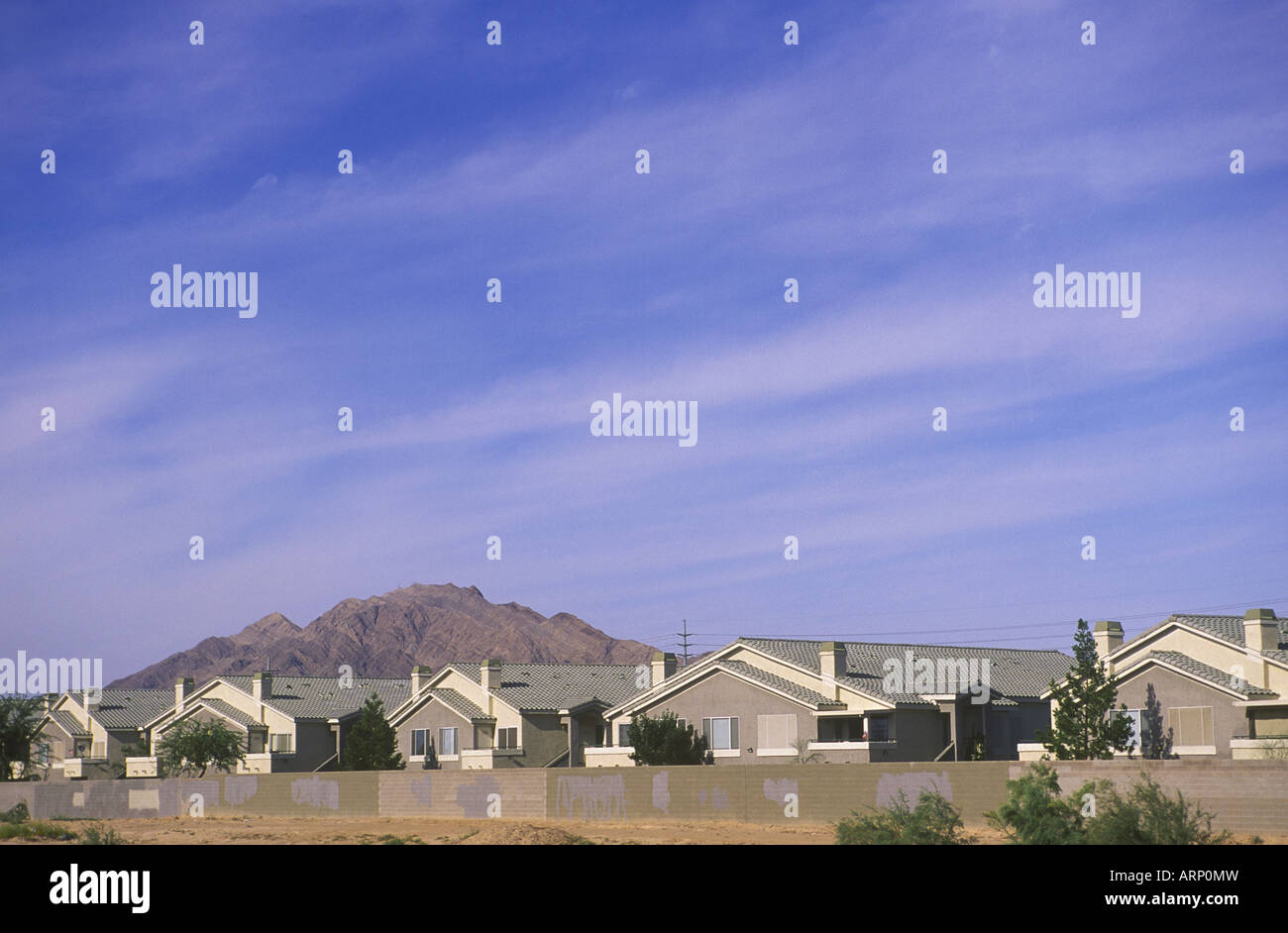 USA, Nevada, Las Vegas, new housing development Stock Photo - Alamy