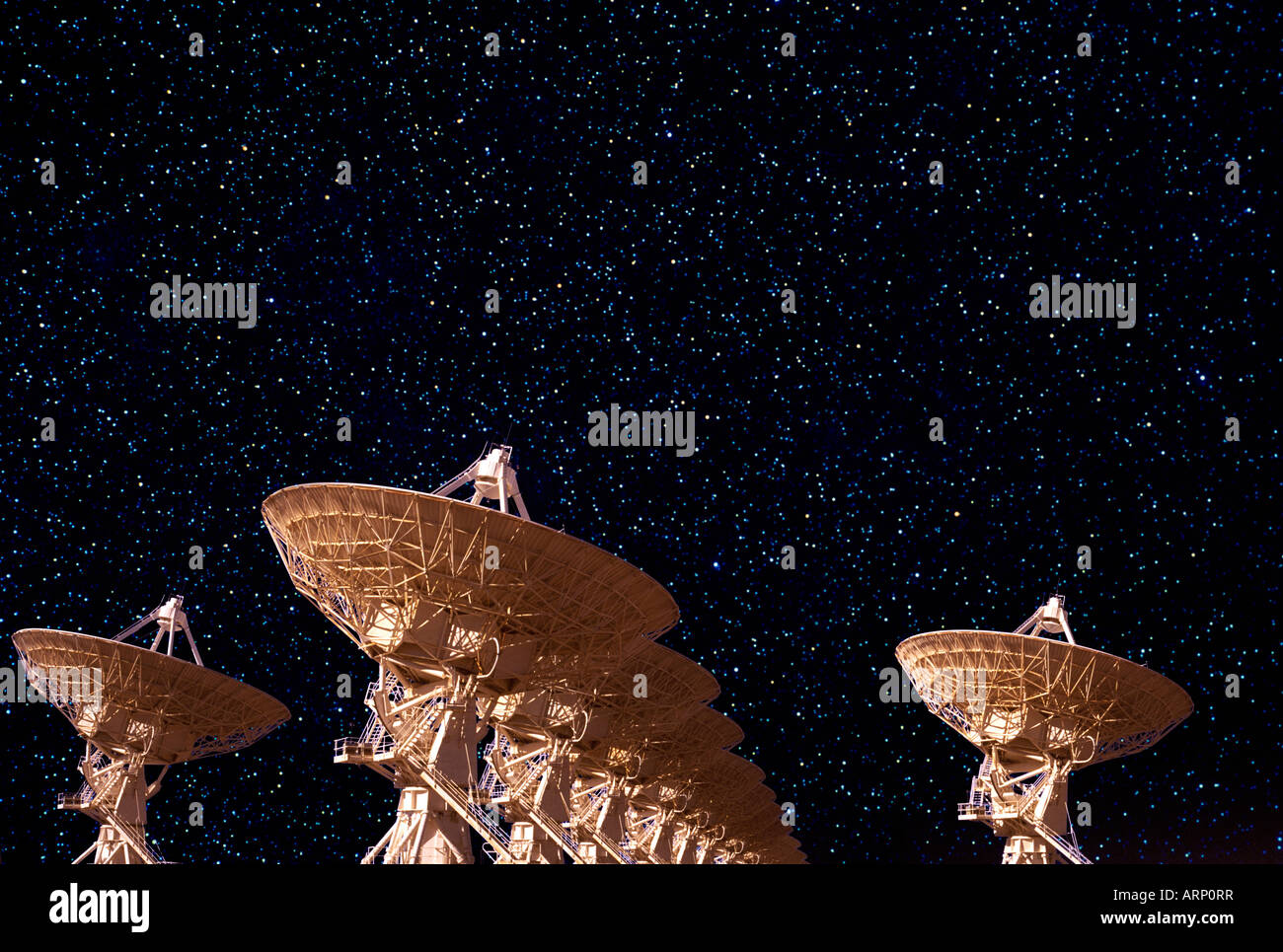Very large array night hi-res stock photography and images - Alamy