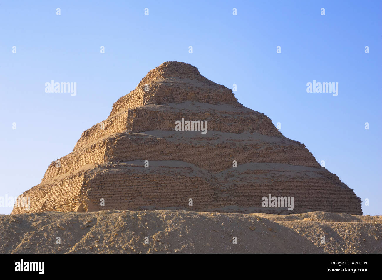 Saqqara Step Pyramid Saqqara Egypt Stock Photo - Alamy