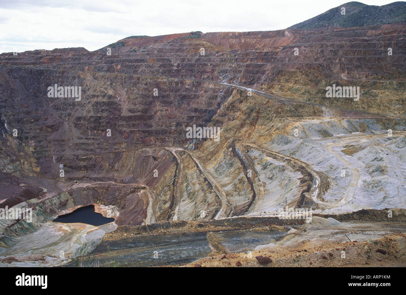 Open pit mine hi-res stock photography and images - Alamy