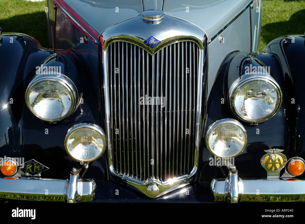 classic Riley Car Stock Photo - Alamy