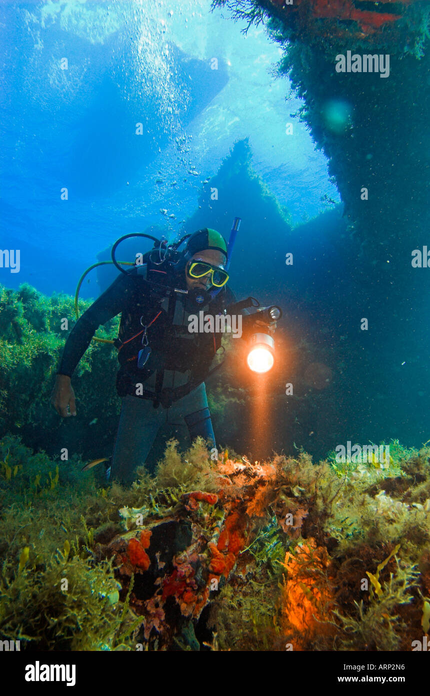 Wreck diving greece hi-res stock photography and images - Alamy
