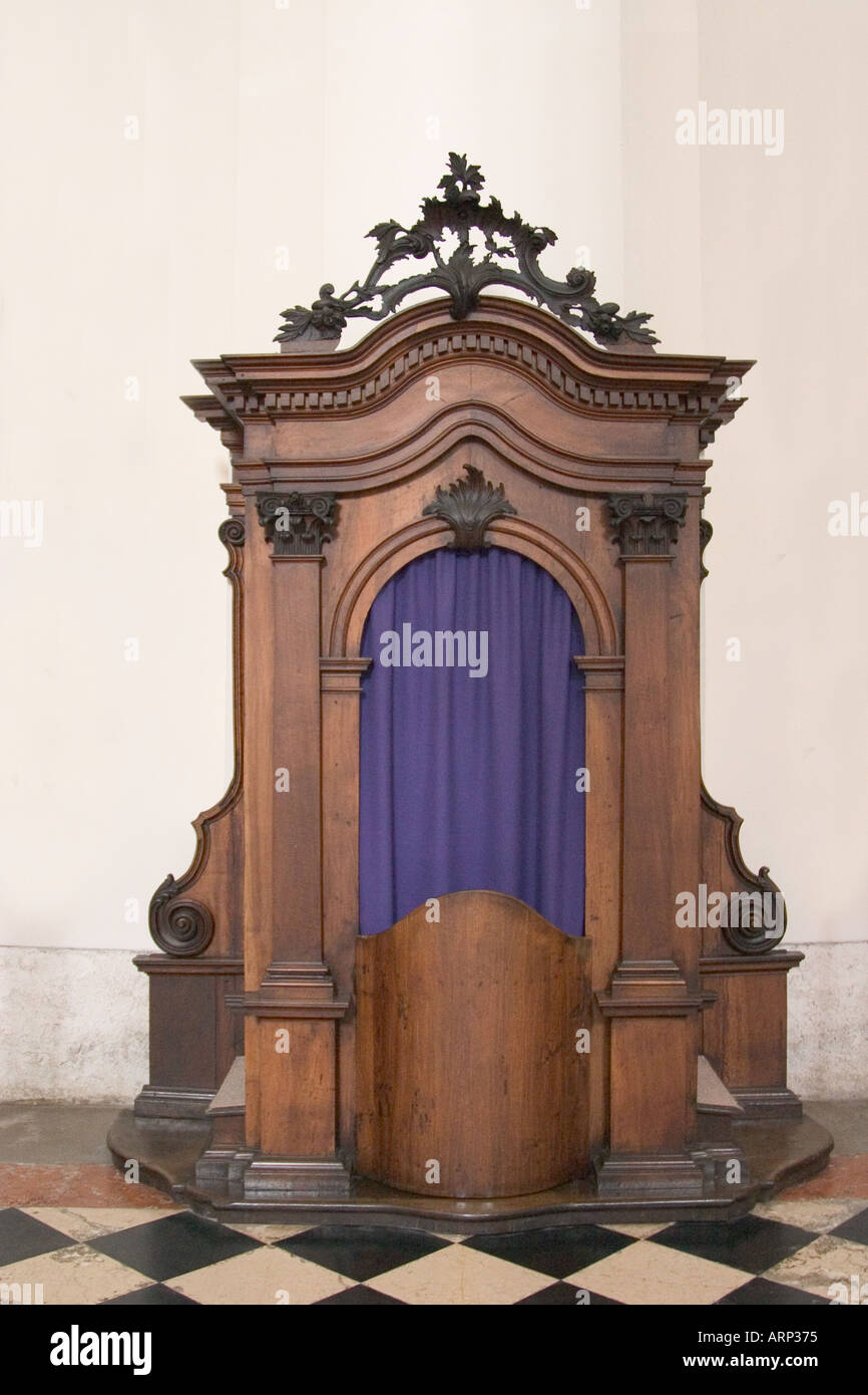 Confessional church hi-res stock photography and images - Alamy