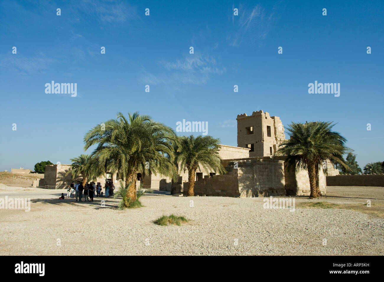 Syrian gate and view at the tomb chapels of the Divine Adorers at ...