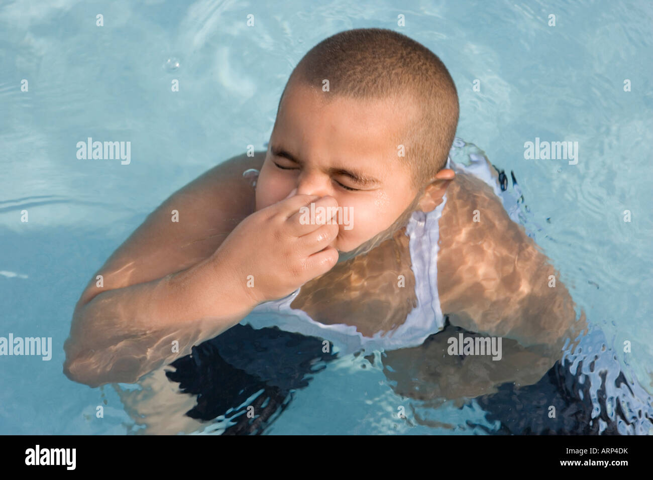 Plugging Nose High Resolution Stock Photography and Images - Alamy