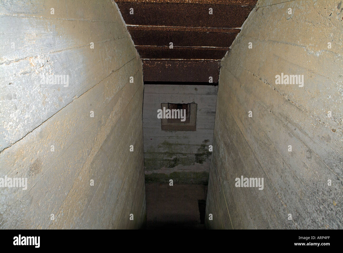 Inside bunker hi-res stock photography and images - Alamy