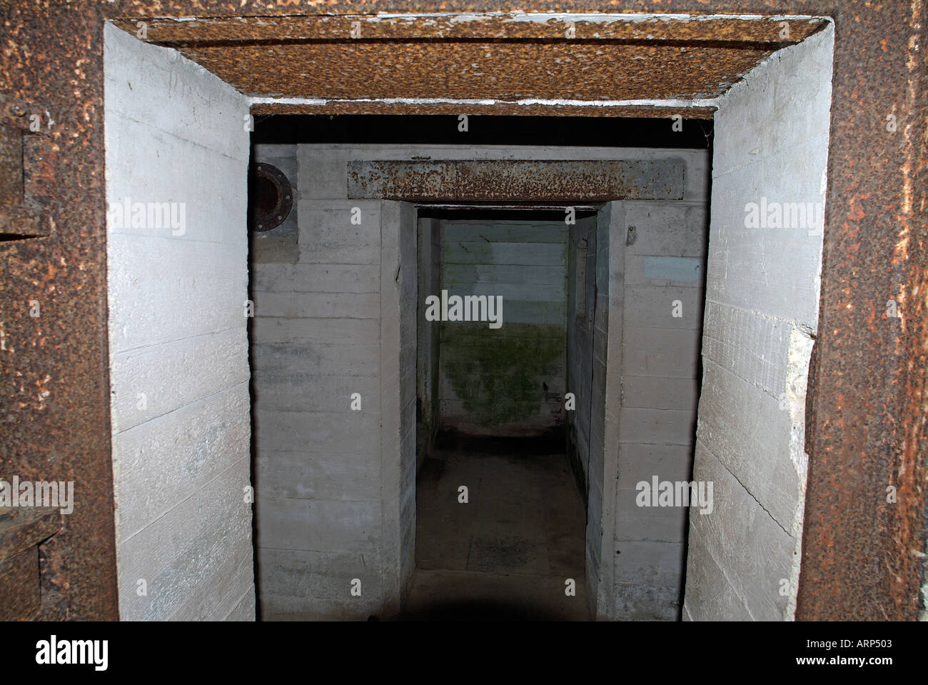 Inside bunker hi-res stock photography and images - Alamy