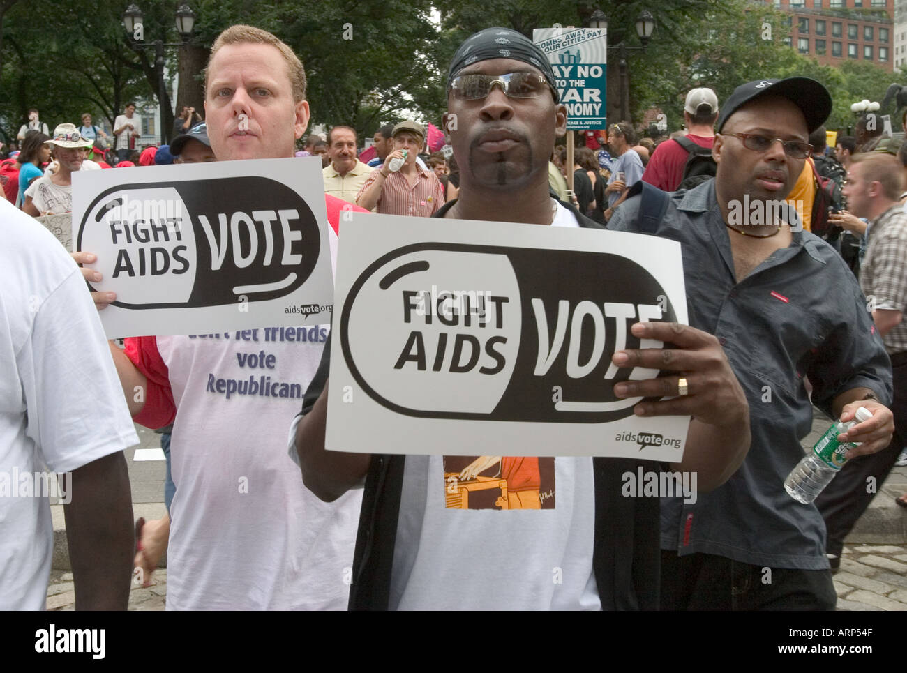 Aids activists hi-res stock photography and images - Alamy