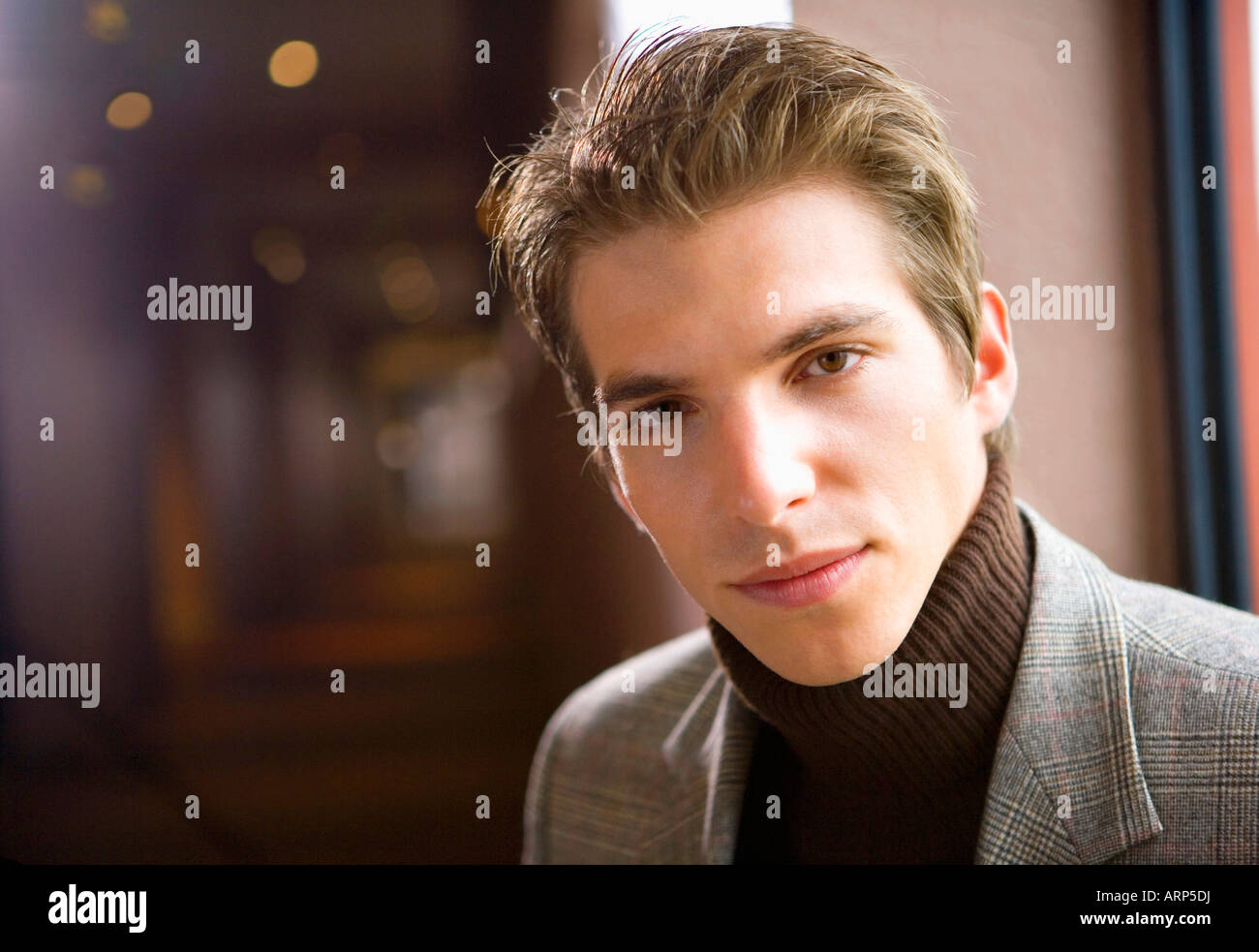 Portrait young businessman Stock Photo - Alamy