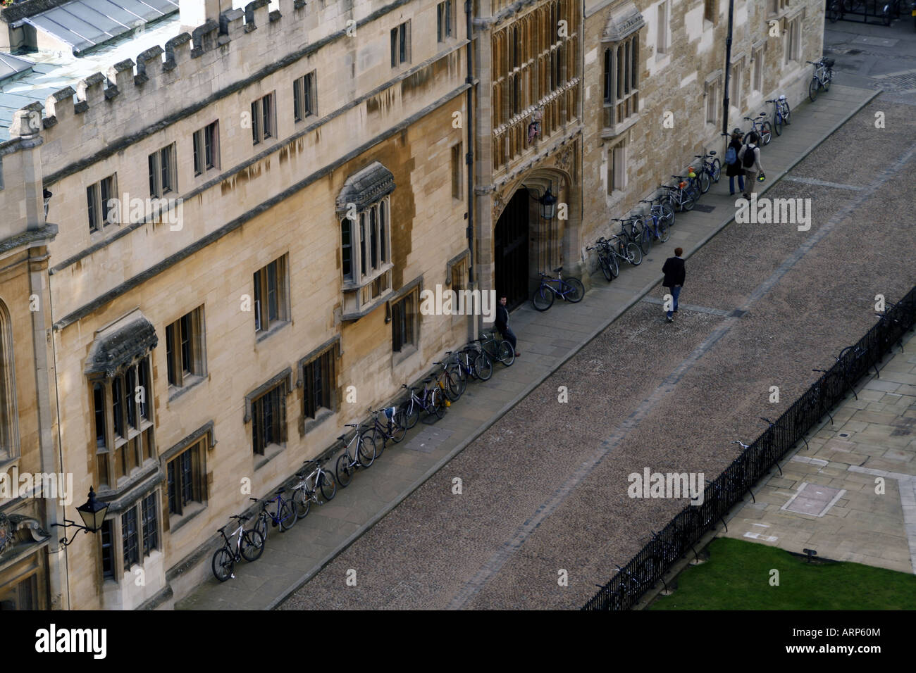 Lincoln college oxford aerial hi-res stock photography and images - Alamy