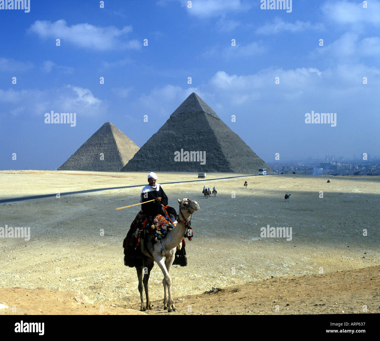 Pyramids Gisa Egypt Stock Photo - Alamy