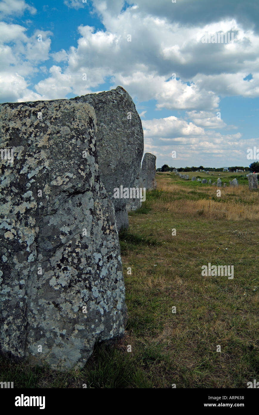 Big granite rocks in Carnac Brittany Stock Photo - Alamy