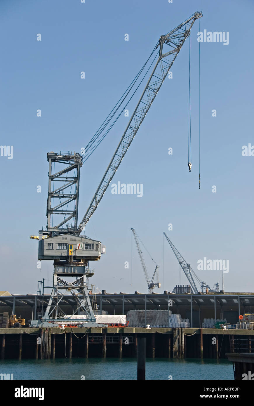 Dockside hoist hi-res stock photography and images - Alamy