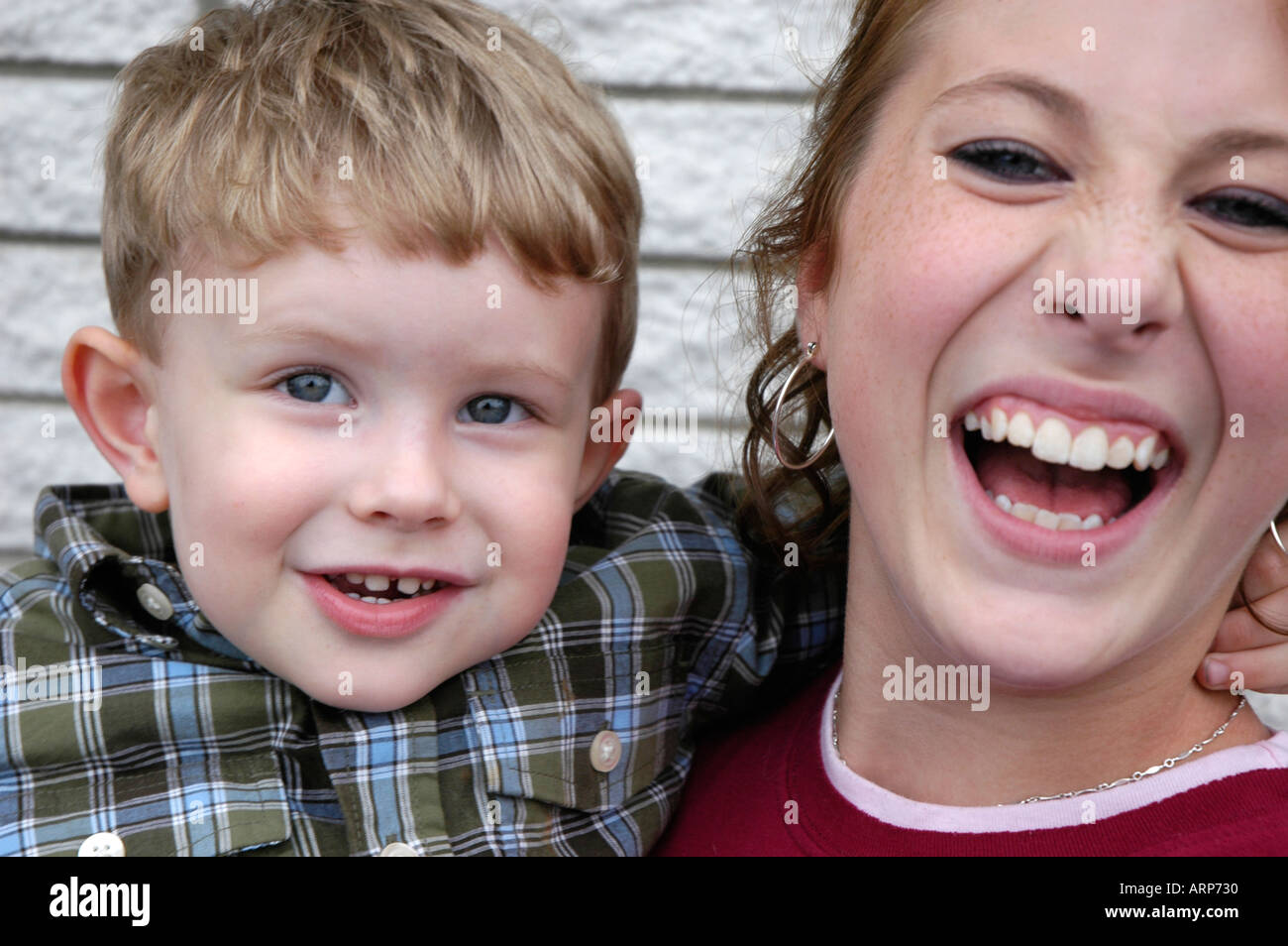 Kids at family gathering of cousins and brothers and sisters Stock ...