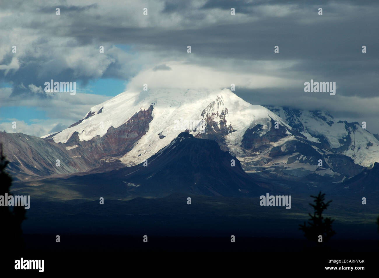 Mt. Sanford, at 16, 237' (4949 m), is one of the highest peak in North ...