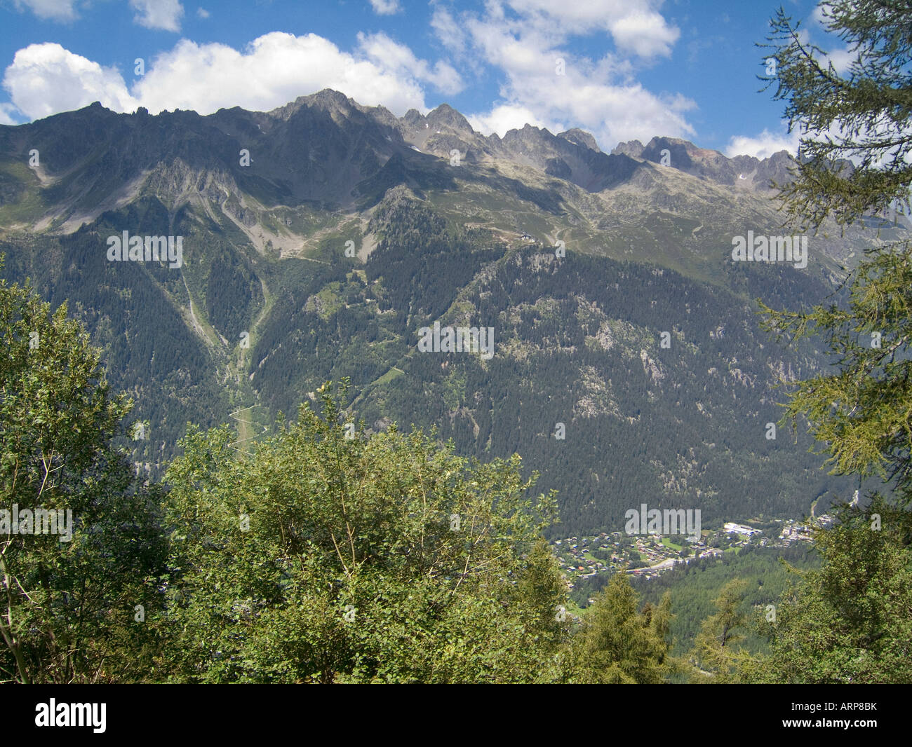 Massif des Aiguilles Rouges. Montenvers. French Alps. Rhône Alpes ...