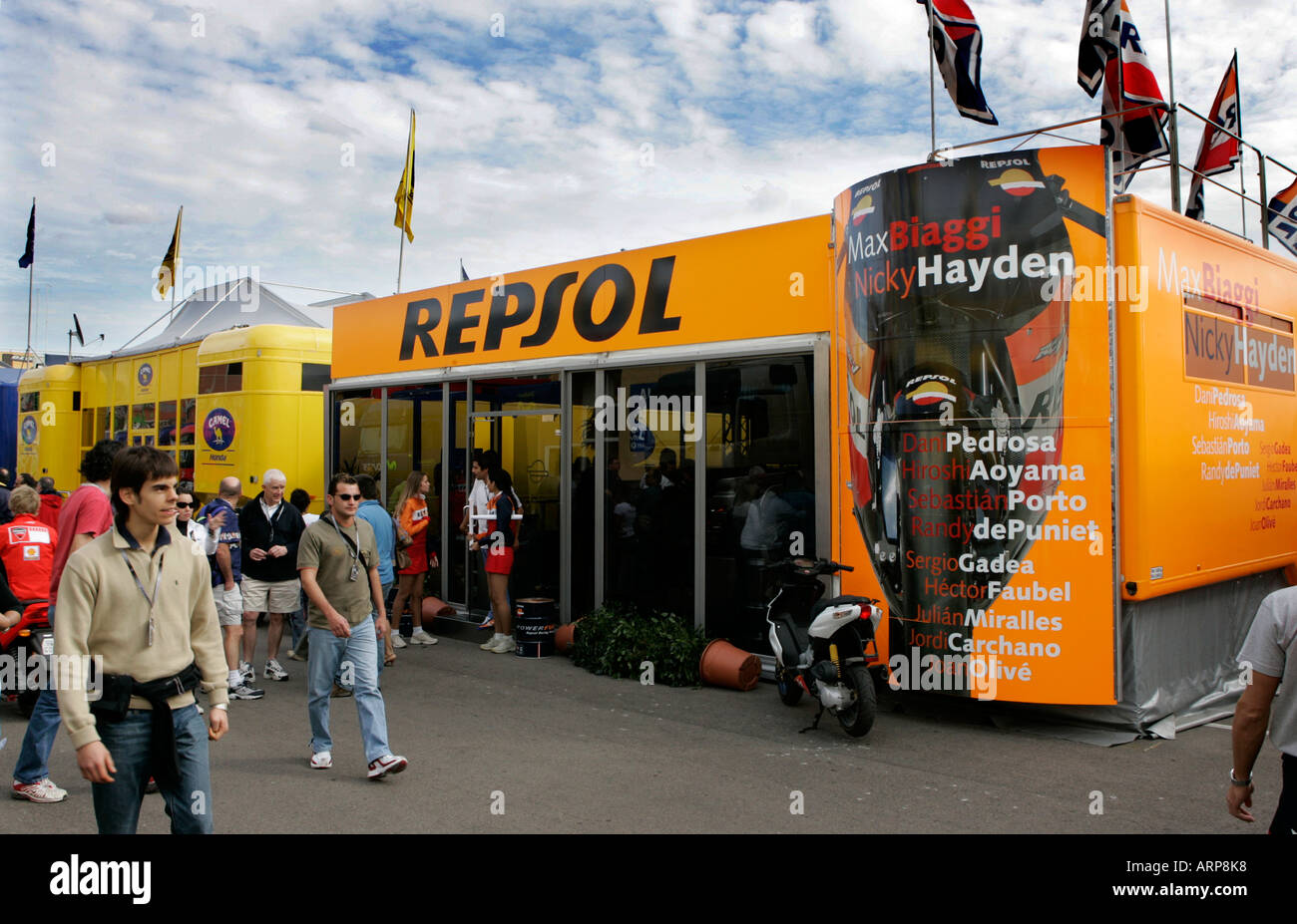 Paddock moto hi-res stock photography and images - Alamy