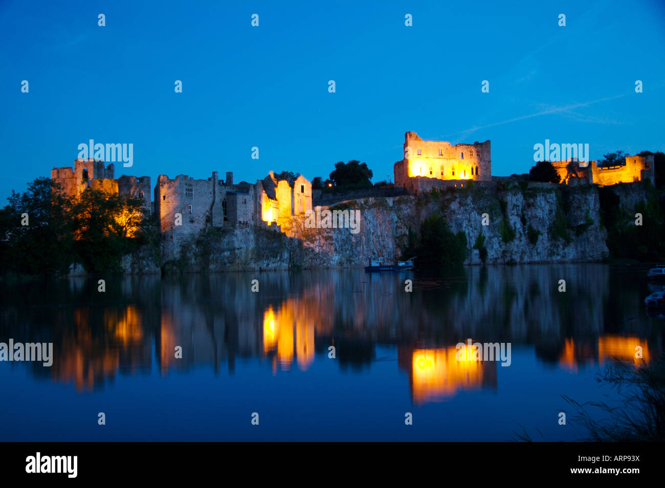 Welsh castles sunset hi-res stock photography and images - Alamy