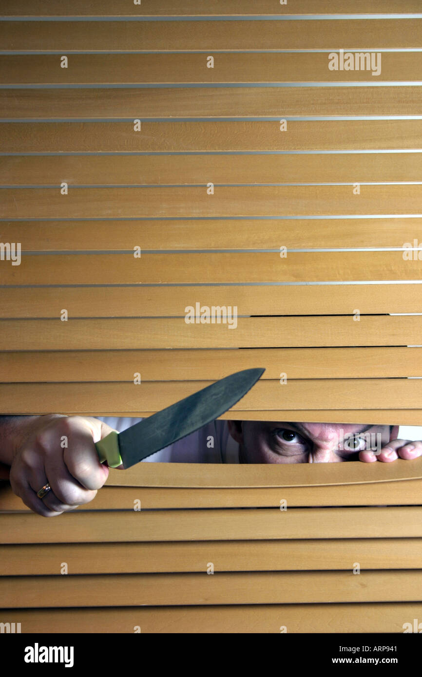 Man voyeur window hi-res stock photography and images - Alamy