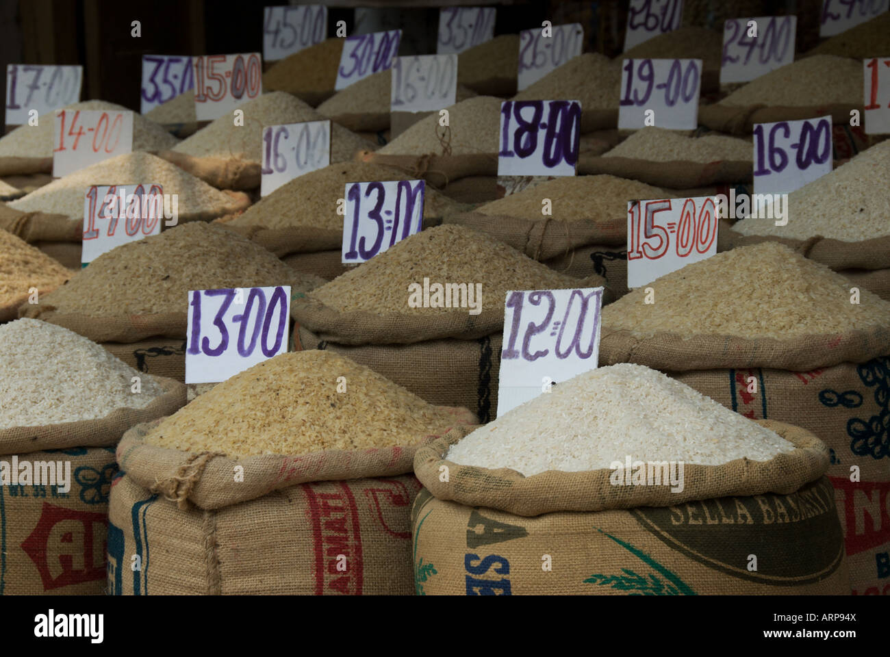 Rice Prices, India Stock Photo - Alamy