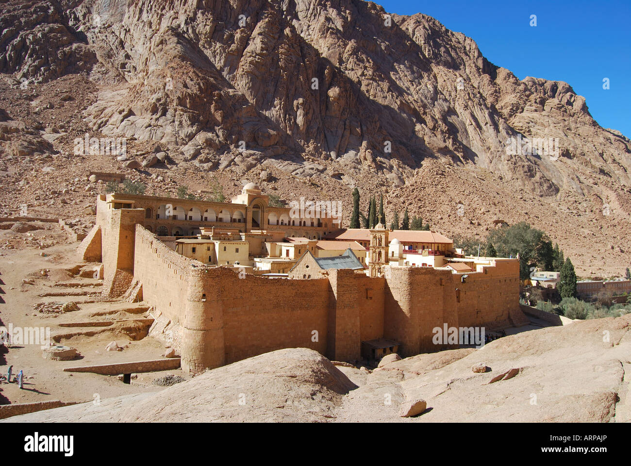 St.Catherines Monastery and Mount Sinai, Sinai Peninsula, Republic of ...