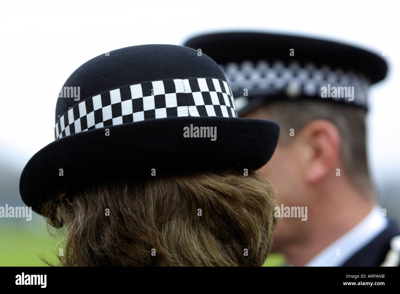 British police hat hi-res stock photography and images - Alamy