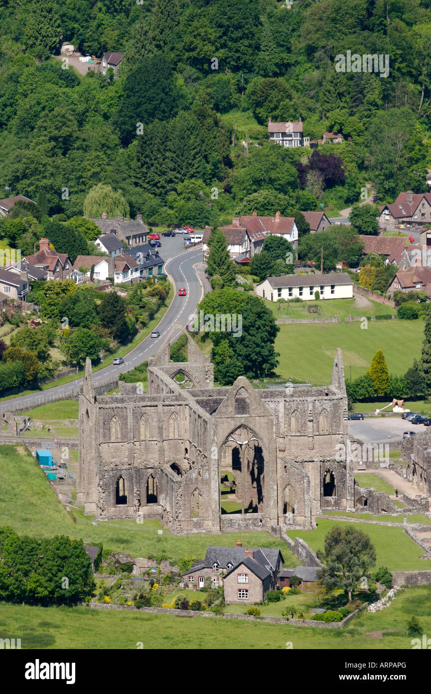 Tintern Abbey Wye Valley Stock Photo - Alamy