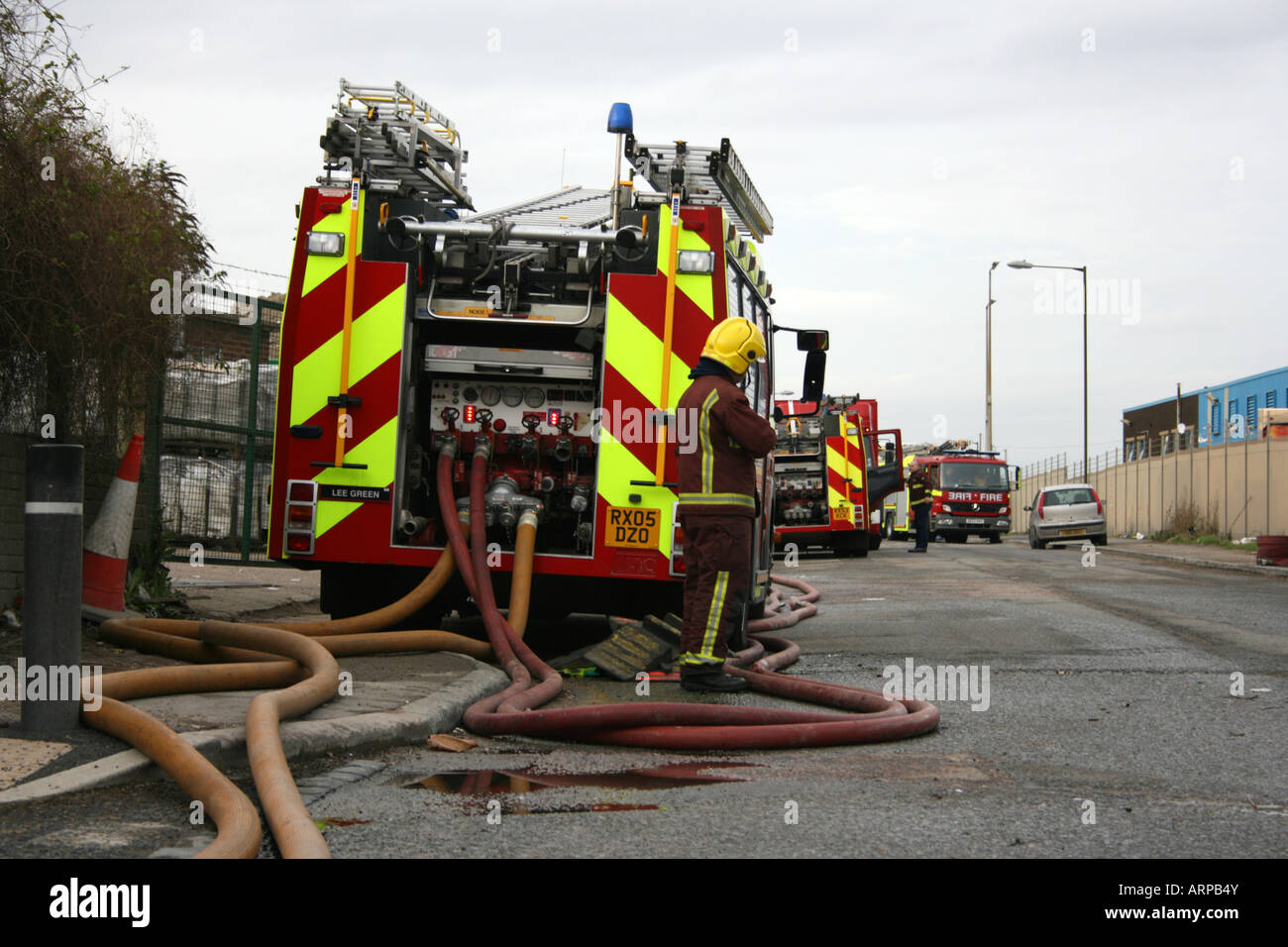 Uk fire engines hi-res stock photography and images - Alamy