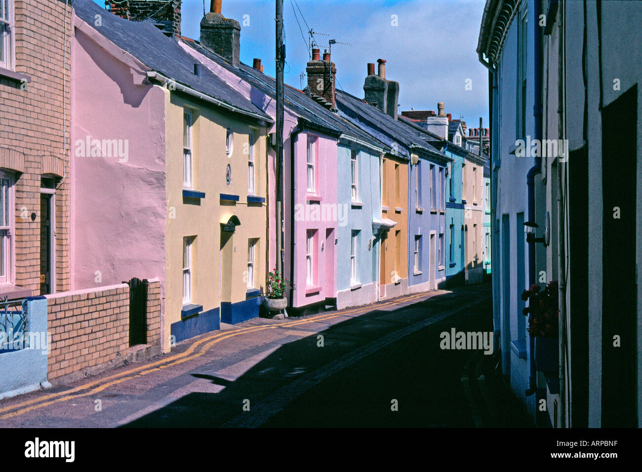 Irsha street appledore devon hi-res stock photography and images - Alamy