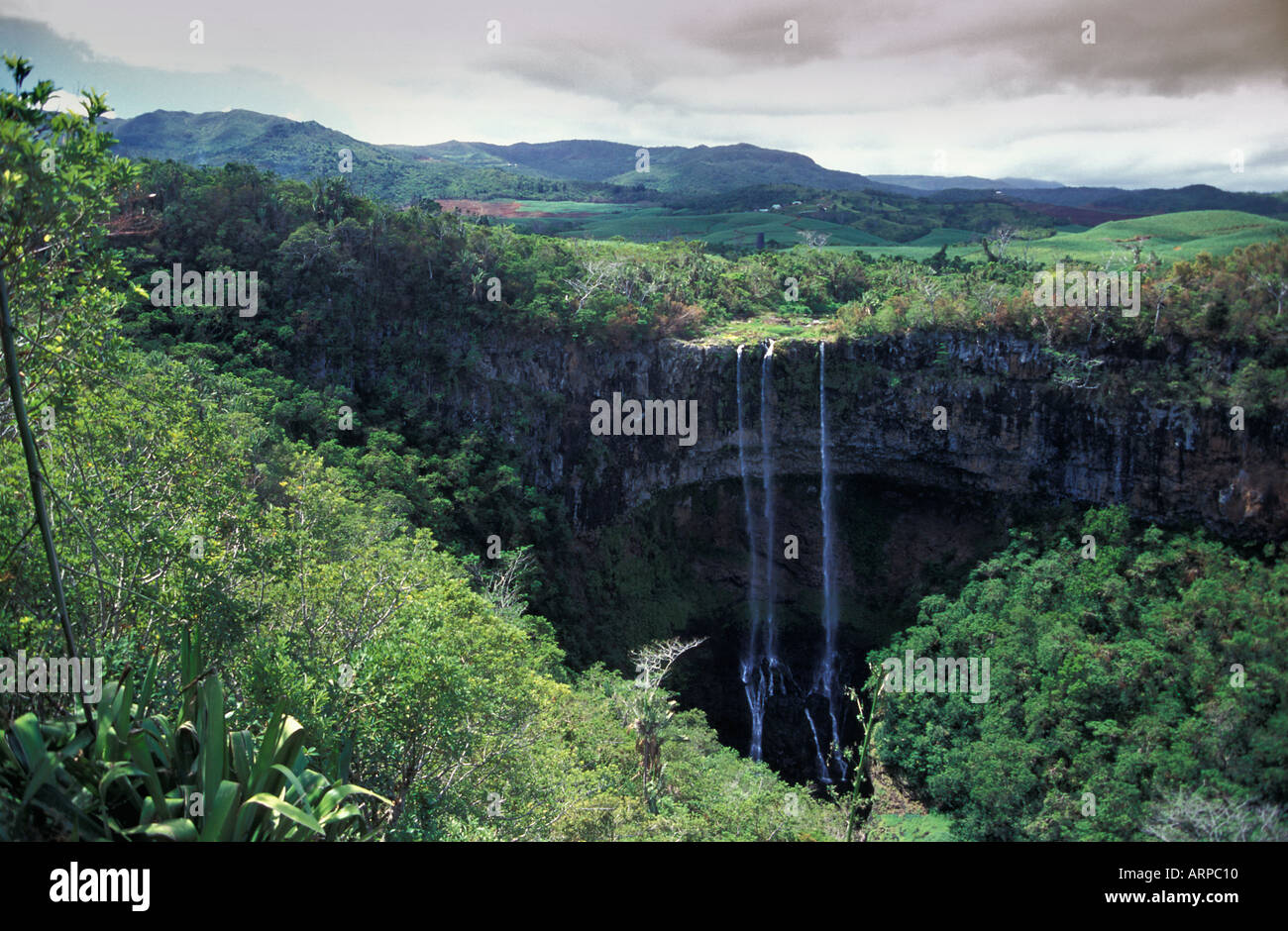 Chamarell falls hi-res stock photography and images - Alamy
