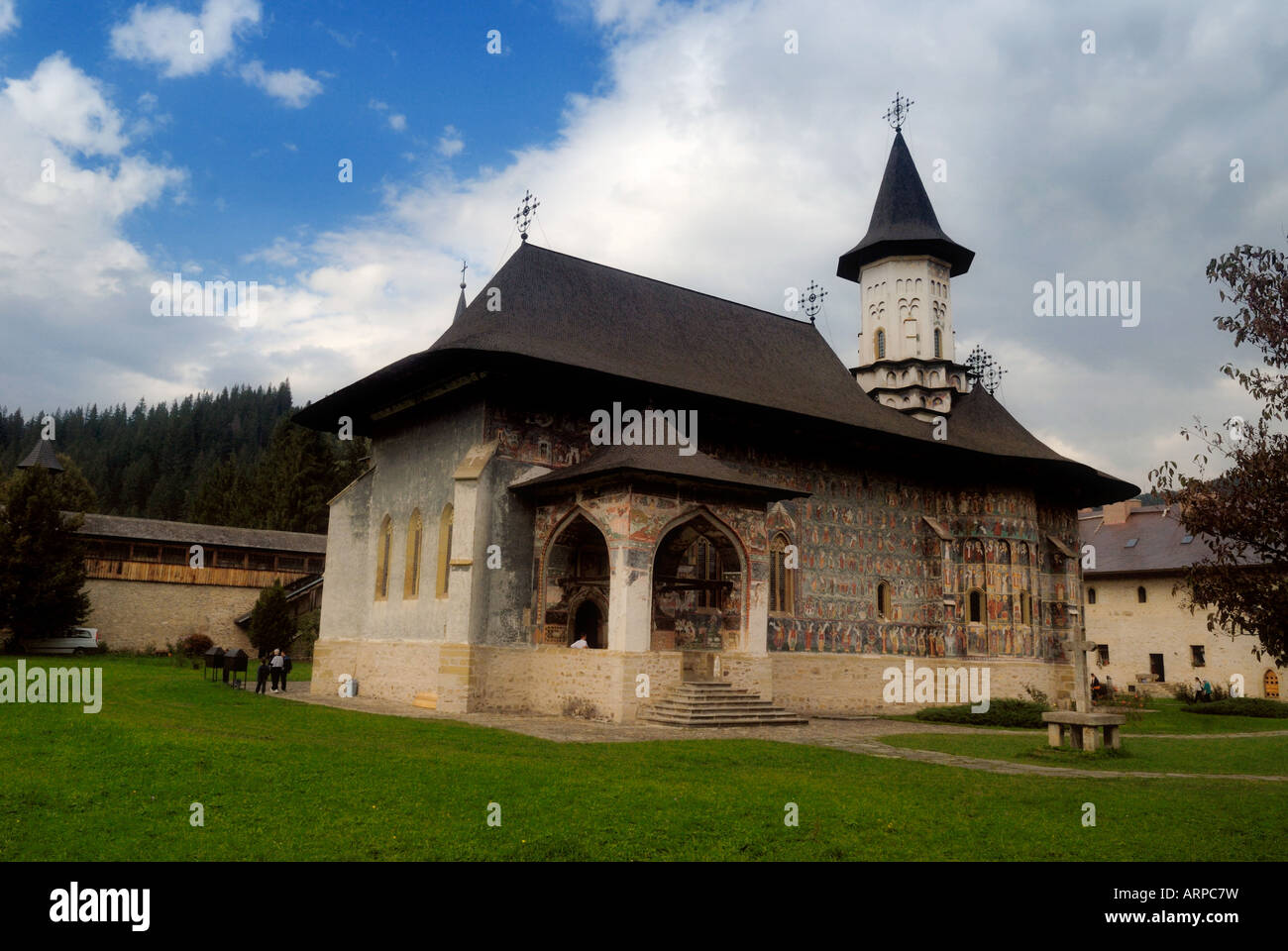 Sucevita monastery, Bucovina ,Romania Stock Photo - Alamy