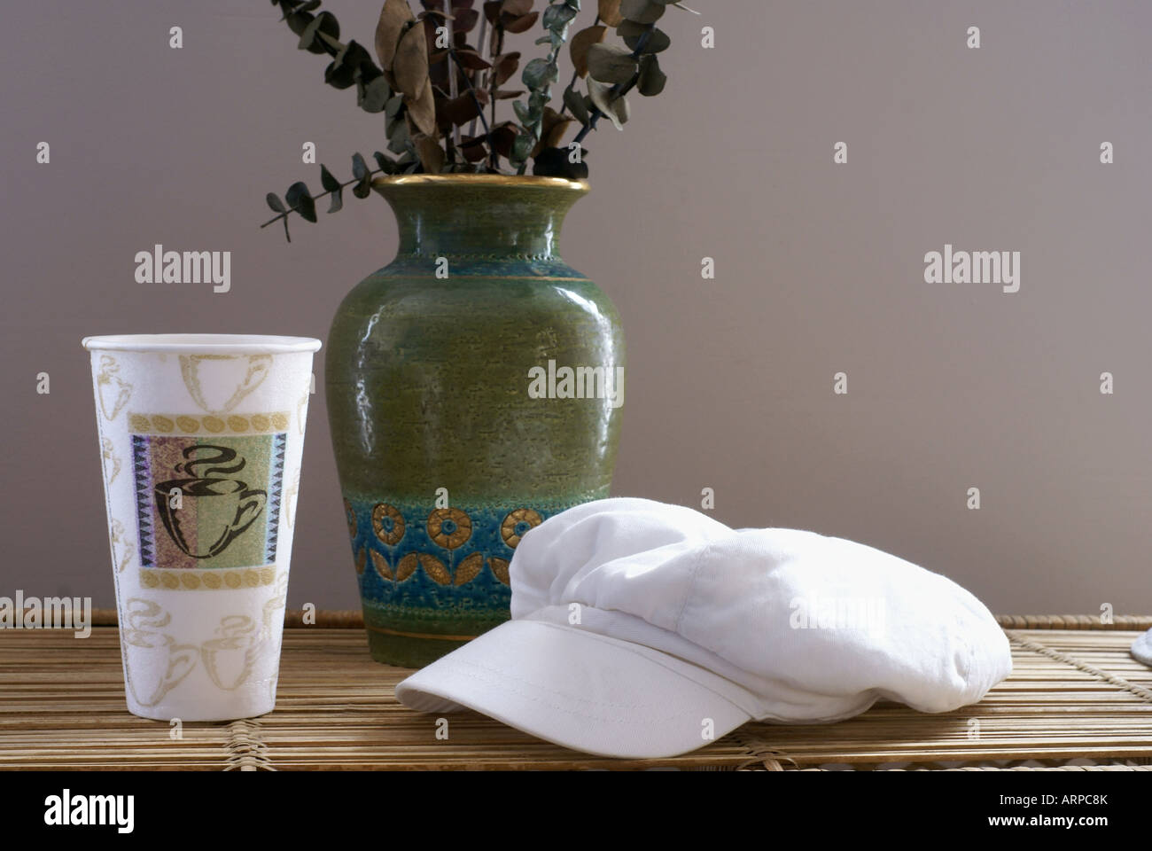 Cap and Cup Stock Photo - Alamy