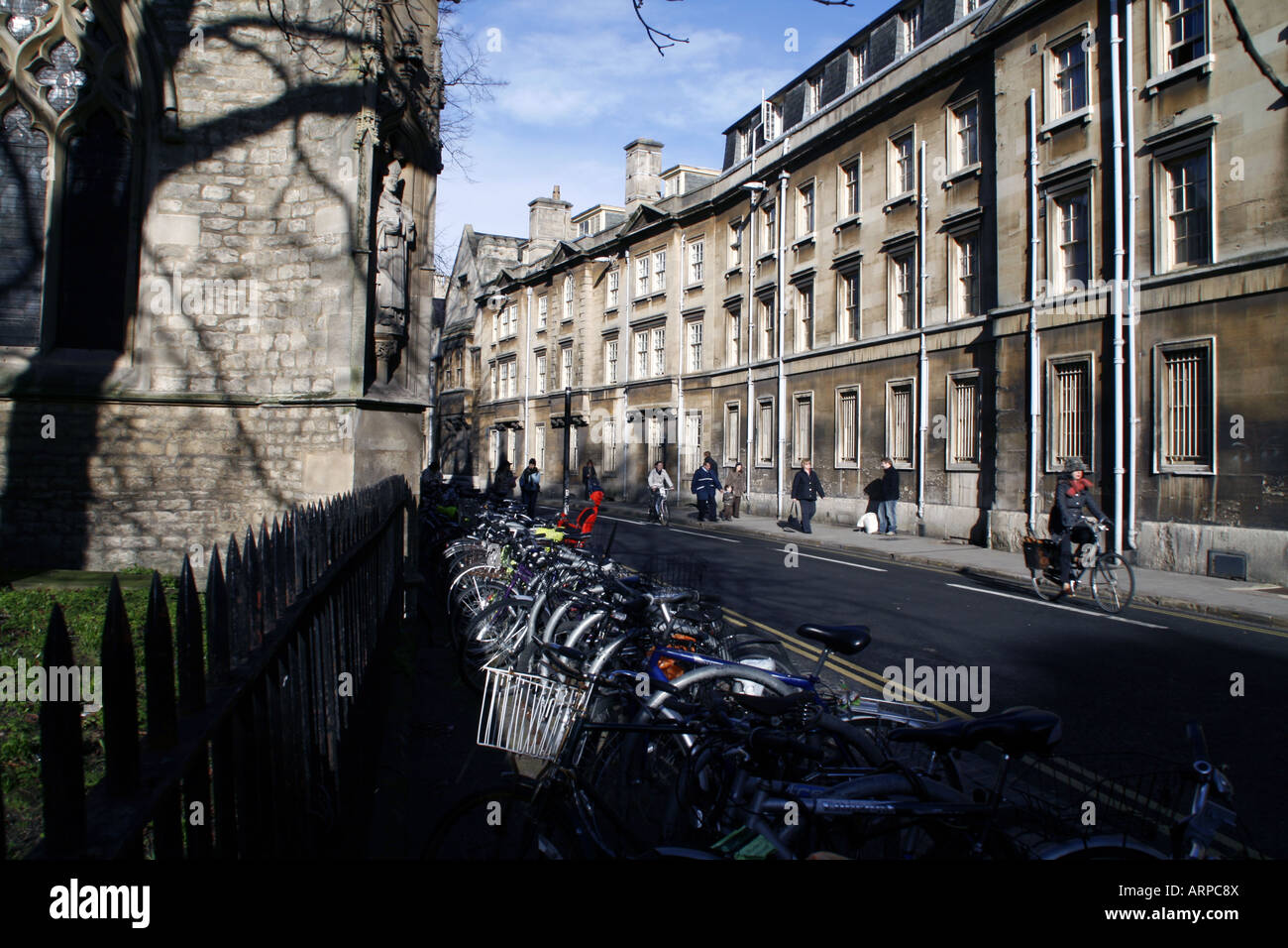 Magdalen Street East, Oxford, England Stock Photo - Alamy