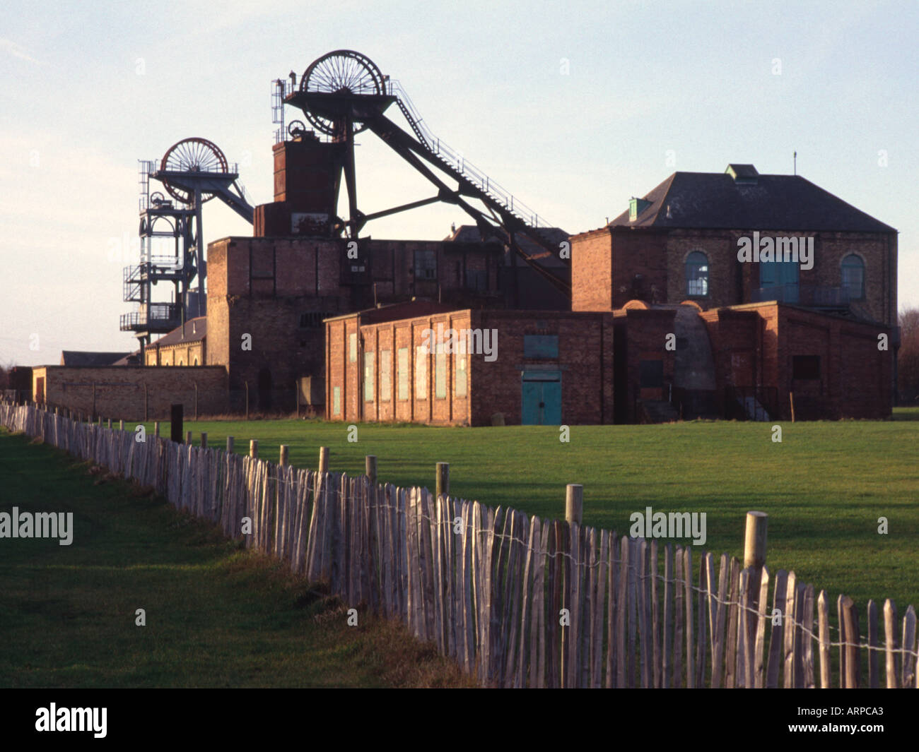 Woodhorn Colliery Northumberland UK Stock Photo - Alamy