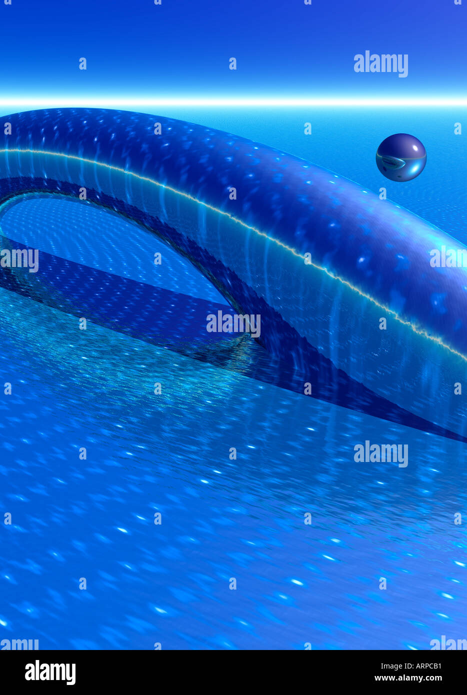 Sci fi planet scene hi-res stock photography and images - Alamy