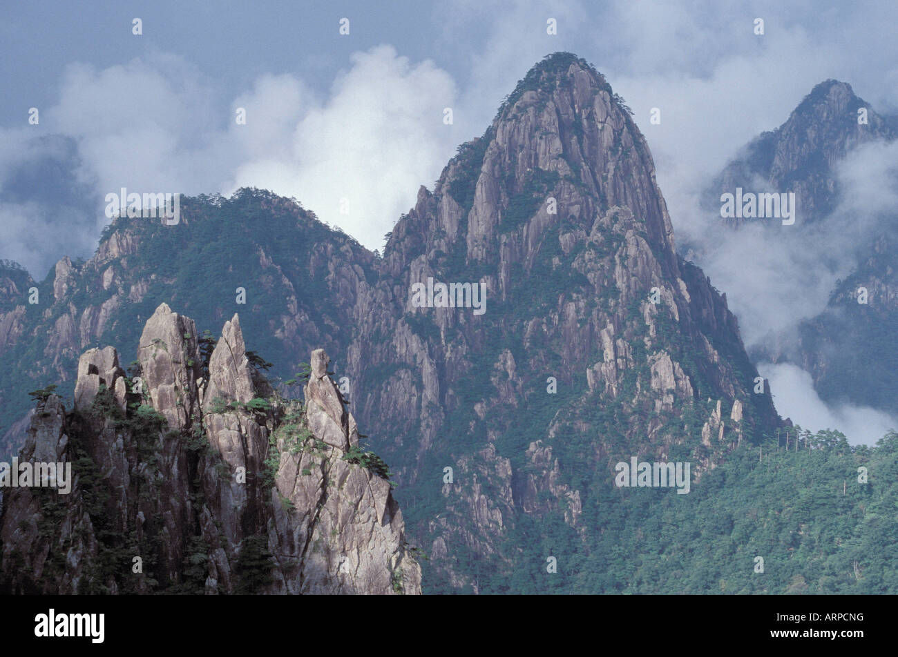 Yellow Mountain, China Stock Photo - Alamy