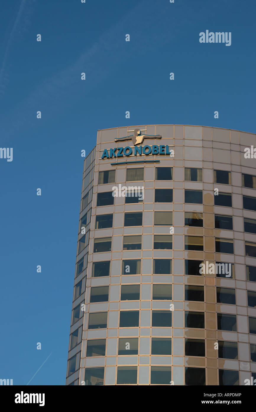 Akzo Nobel corporate head office, Amsterdam, Netherlands Stock Photo ...