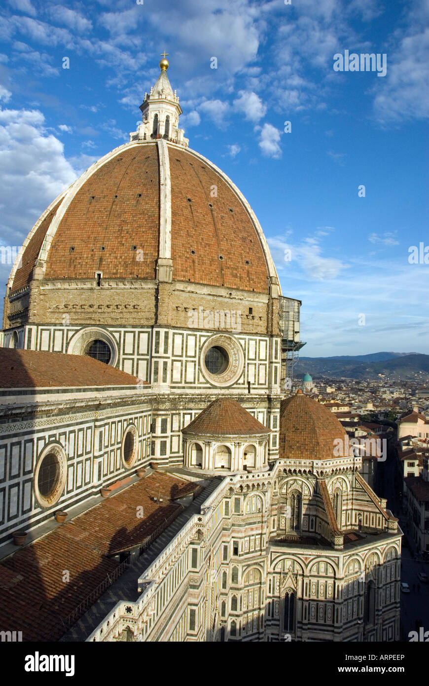 The Duomo of Florence photographed from Giotto's Campanile (Bell tower ...