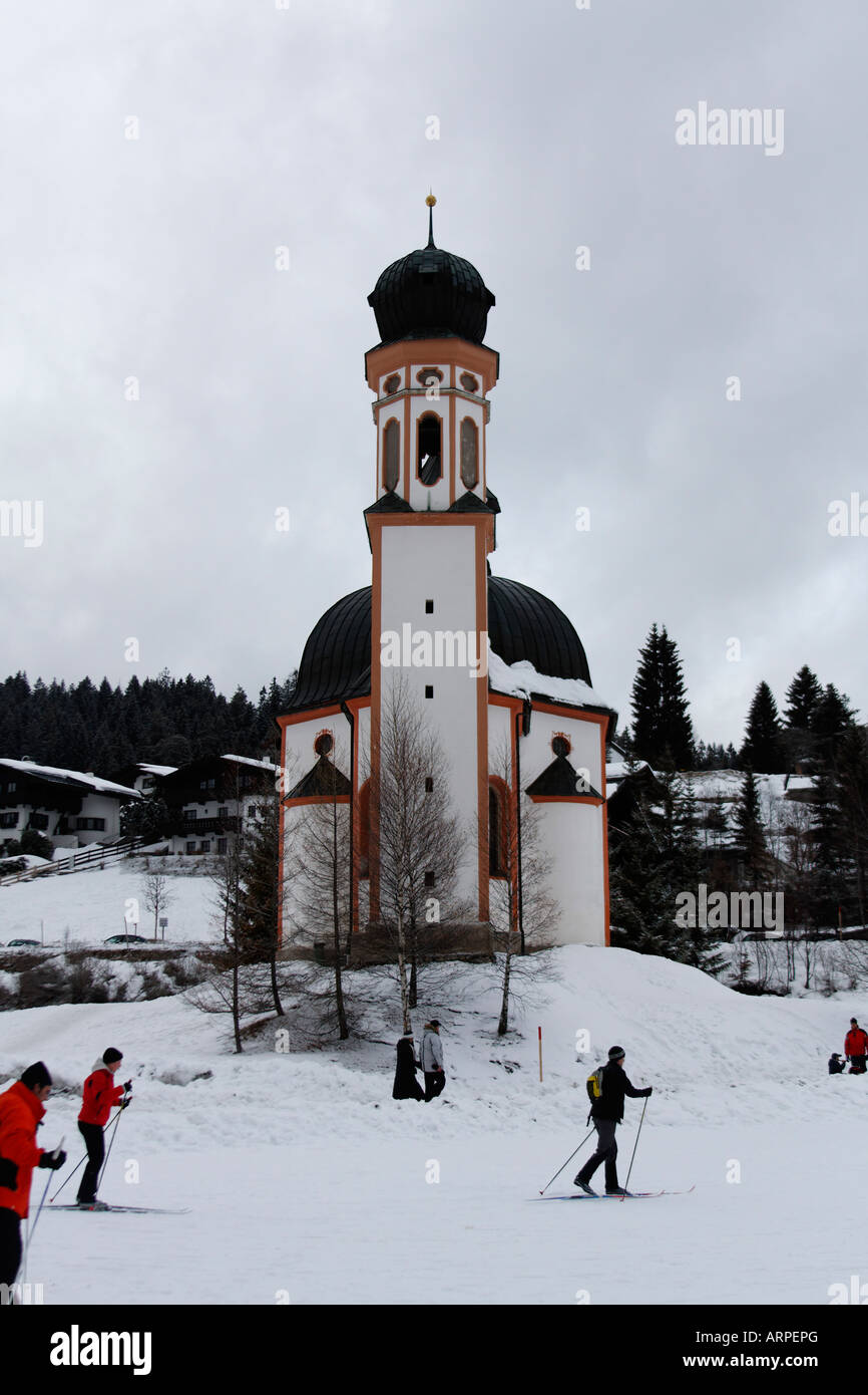 Seekirchl Church, Seefeld, Tyrol, Austria Stock Photo - Alamy