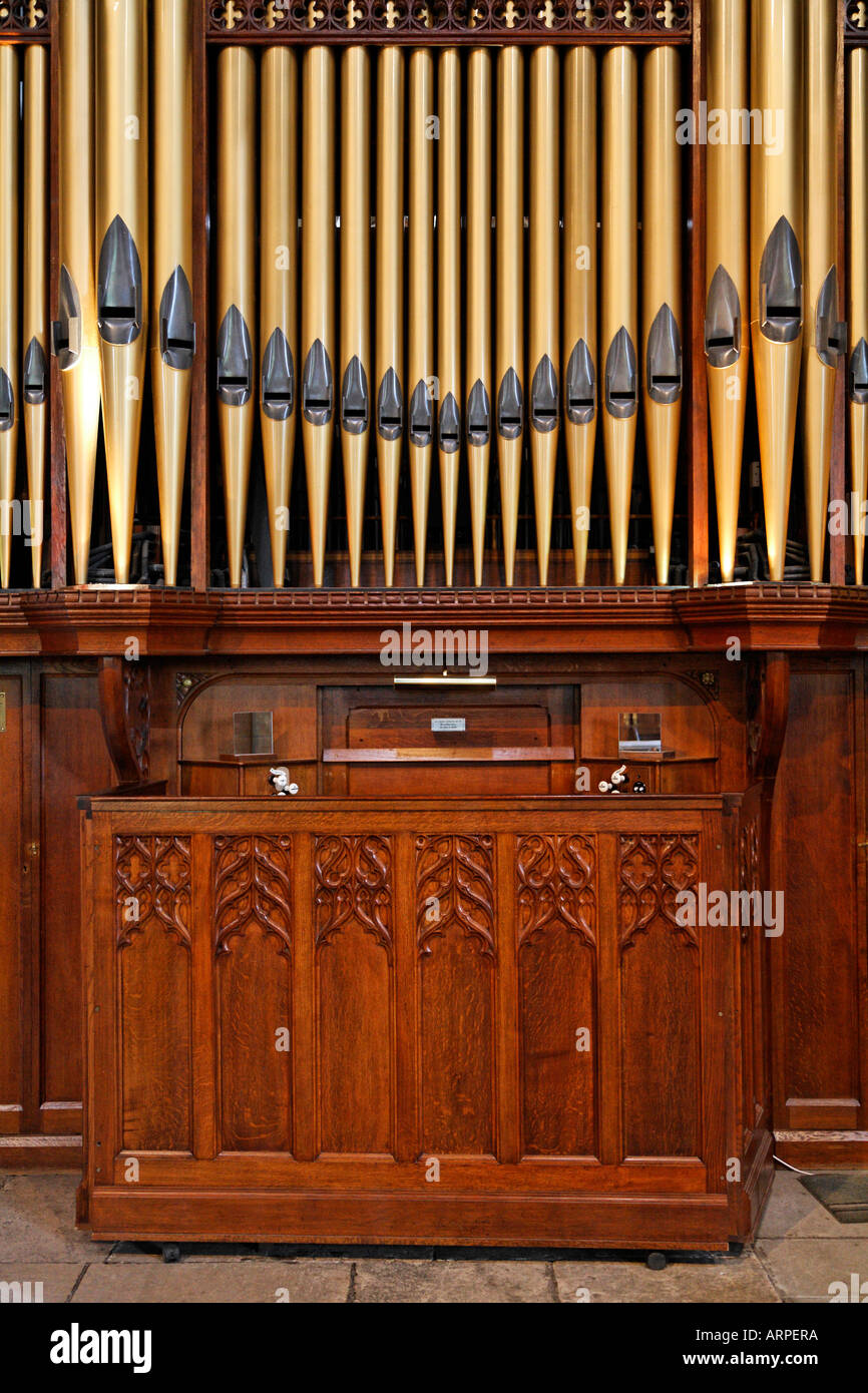 The Henry Willis Church Organ at St Michaels Church, Linlithgow Stock ...