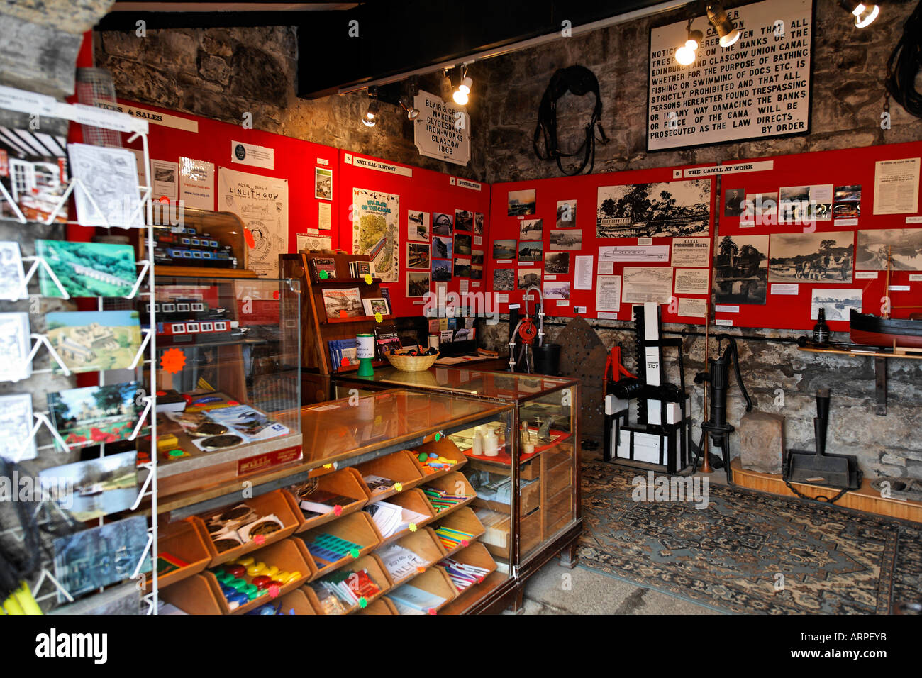 Canal museum linlithgow hi-res stock photography and images - Alamy