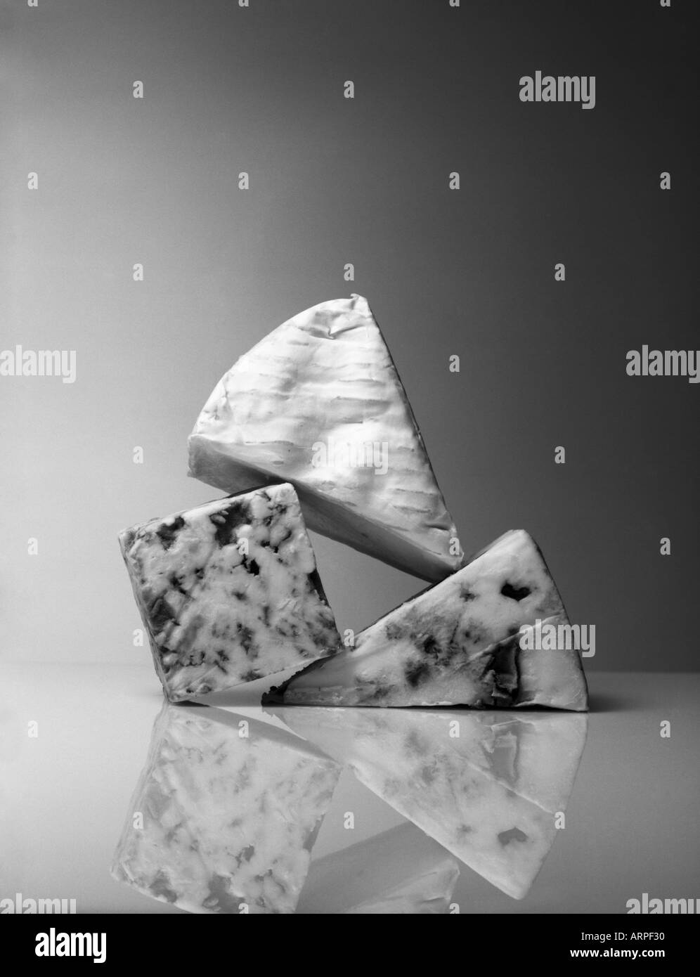 Cubes of cheese Black and White Stock Photos & Images - Alamy