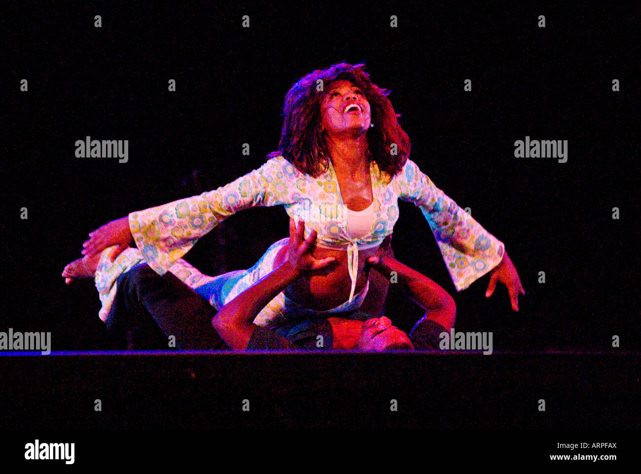 The LULA WASHINGTON DANCE THEATRE at the LINCOLN CENTER PLAZA NEW YORK ...