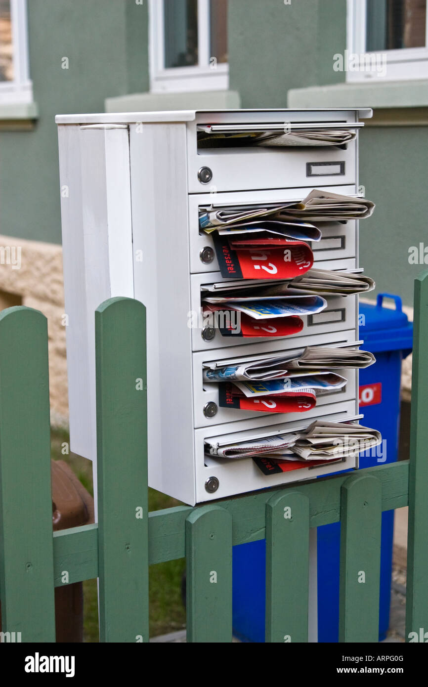 Junk mail Germany Stock Photo - Alamy